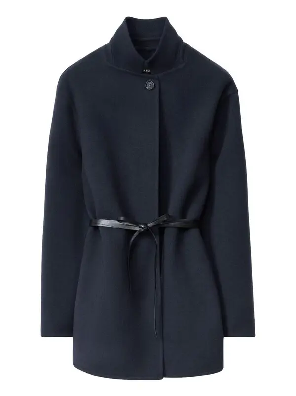 Fabiana Filippi Belted Jacket - Blue