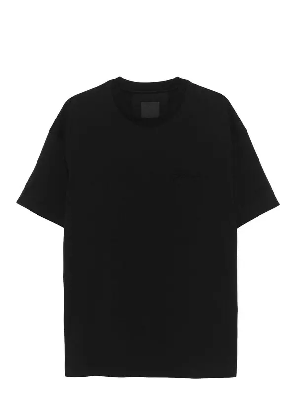 Givenchy Logo-embossed T-shirt - Black