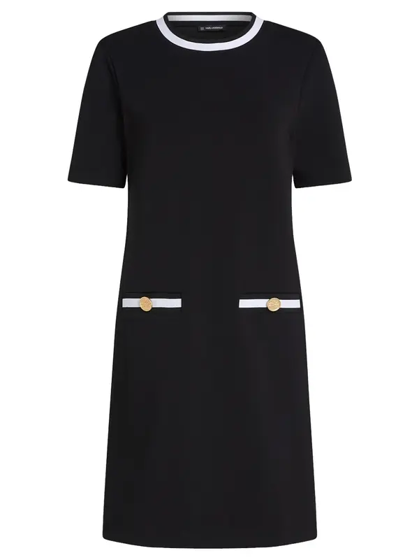 Karl Lagerfeld Essential T-shirt Dress - Black