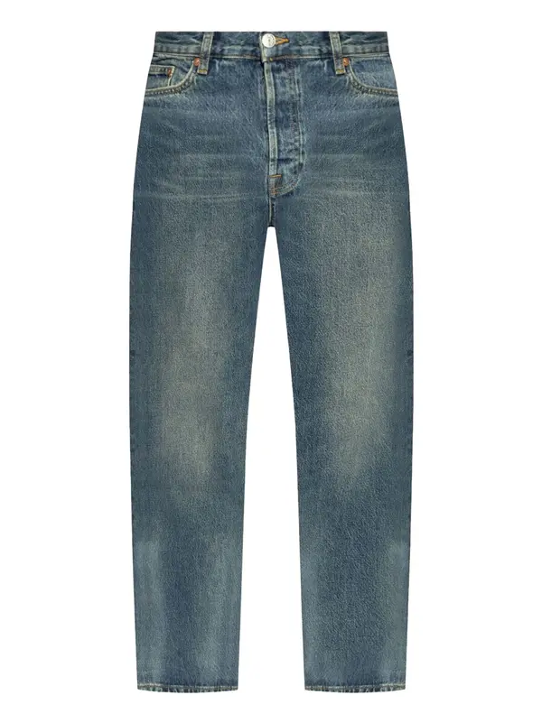 SAMSOE SAMSOE Straight-leg Jeans - Blue