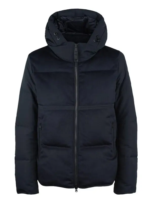 DUNO Bi-material Down Jacket - Blue