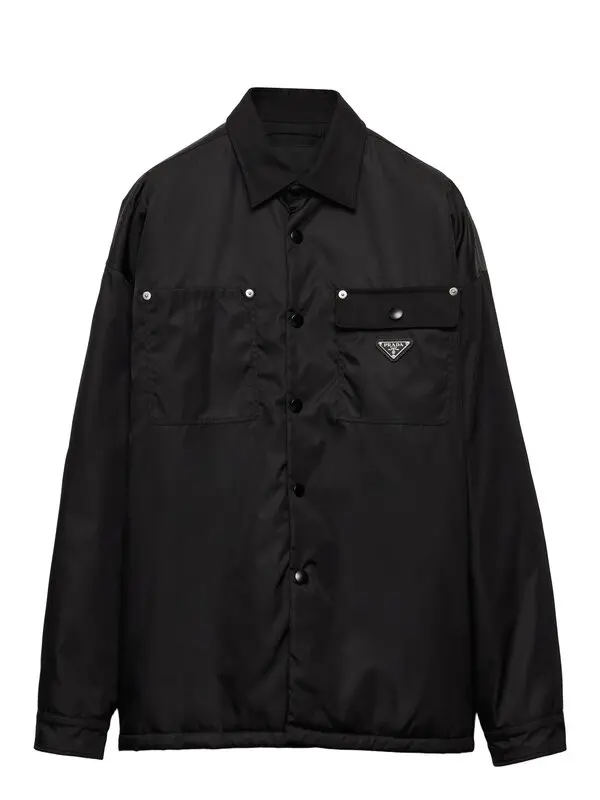 Prada Re-nylon Shirt - Black