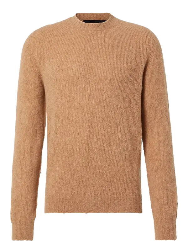 Thom Sweeney Wool-blend Sweater - Brown
