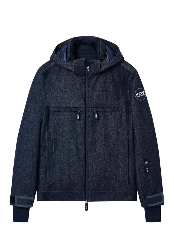 Giorgio Armani Neve Technical Ski Jacket - Blue