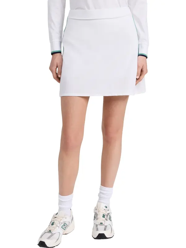 Ralph Lauren Street Pleated Skirt - Ceramic White