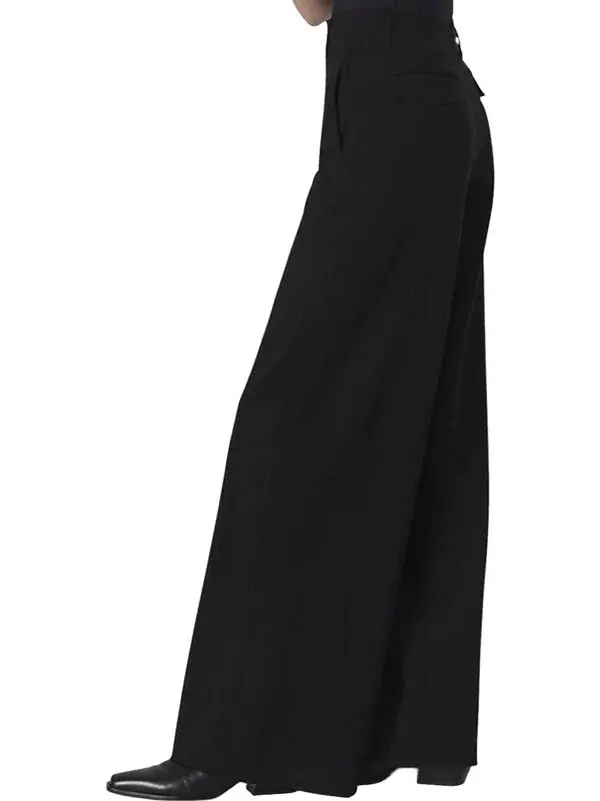 Rag & Bone Sofie Wide-leg Ponte Pants - Black
