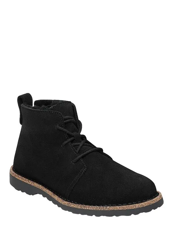 BIRKENSTOCK Uppsala Mid Shearling Booties - Black