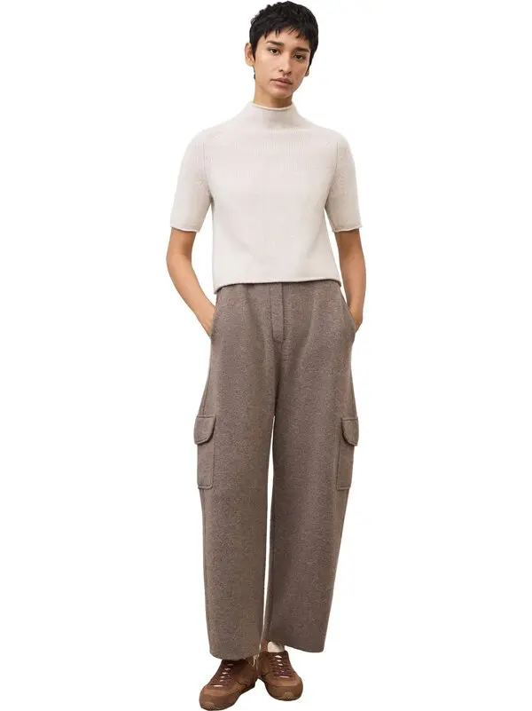 LISA YANG The Fride Cashmere Sweater - Oyster