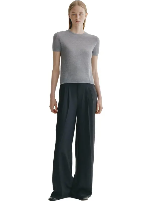 LISA YANG Ira T-shirt - Dark Mist