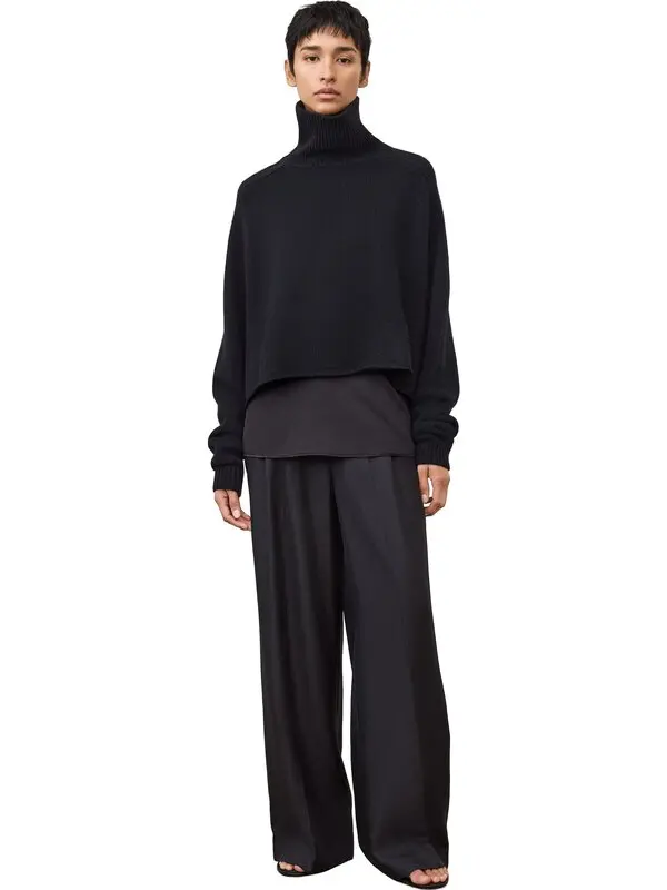 LISA YANG Cathie Cashmere Sweater - Black
