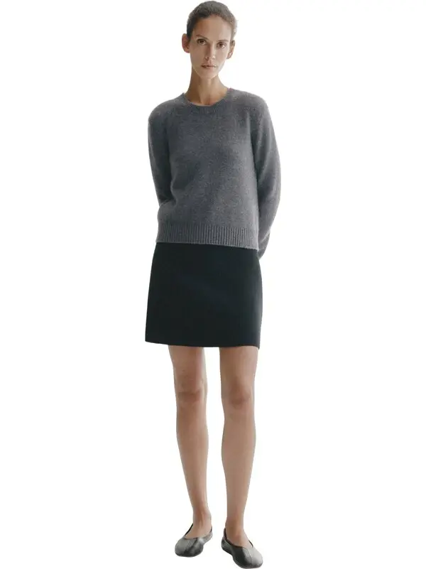 LISA YANG The Clare Skirt - Black