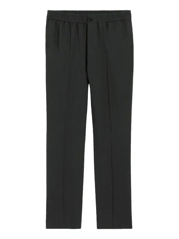 Ami Wool Trousers - Grey