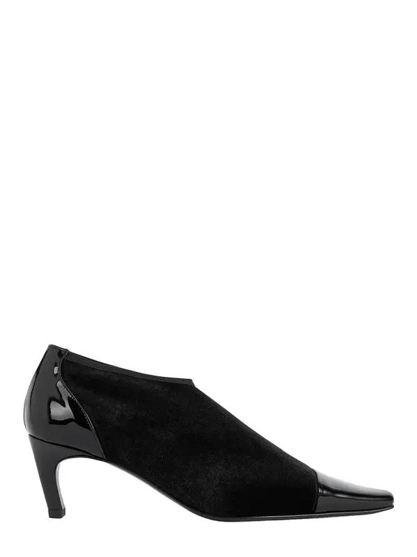 TOTEME Bi-material Pumps - Black
