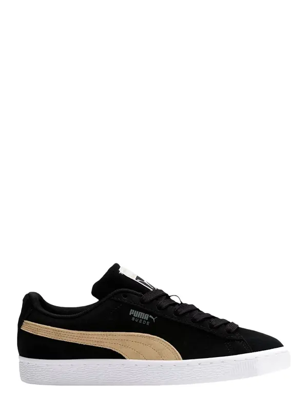 PUMA Suede T7 Sneakers - Puma Black/light Sand/puma White