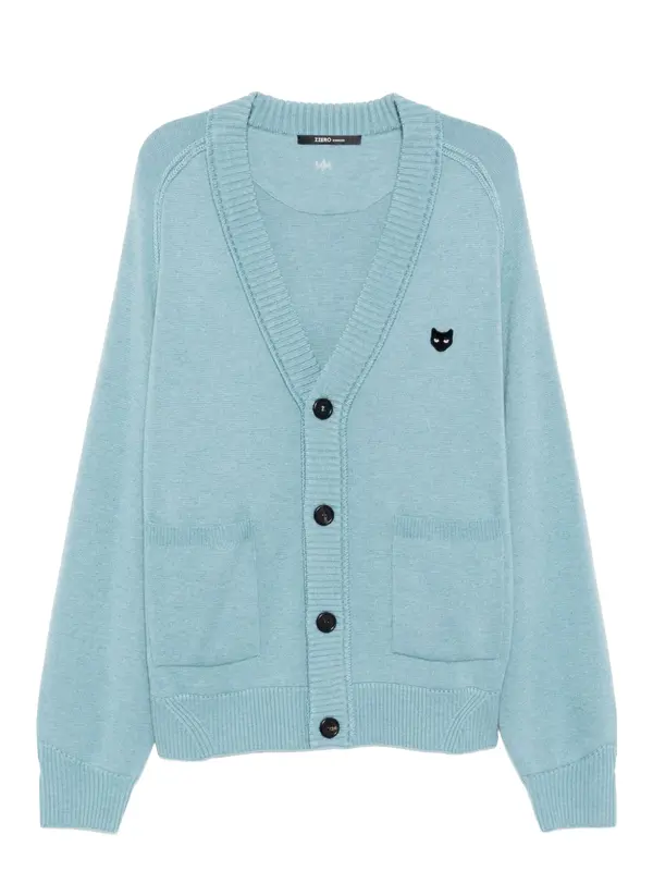 SONGZIO Panther Raglan Cardigan - Blue