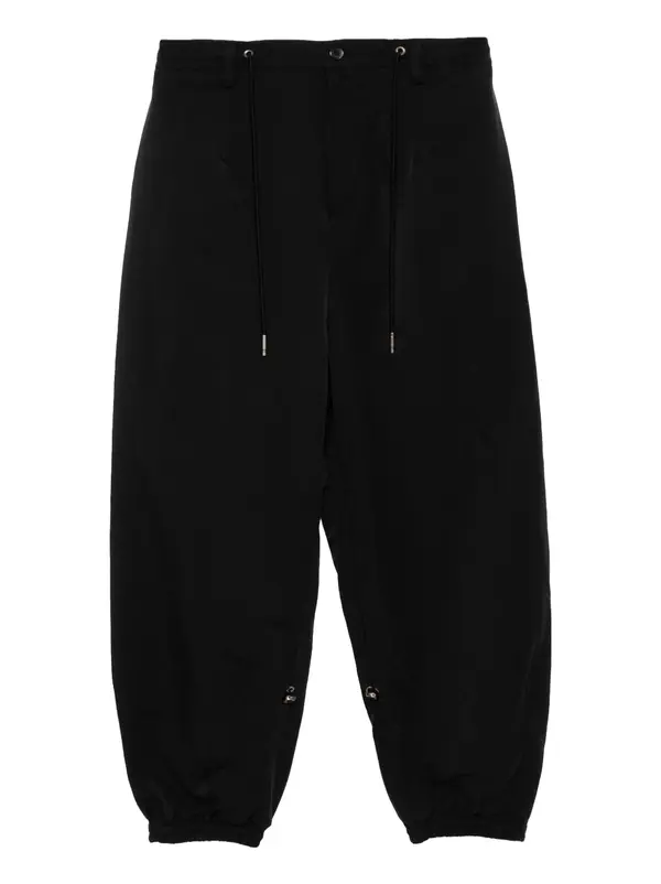 SONGZIO Tapered-leg Track Pants - Black