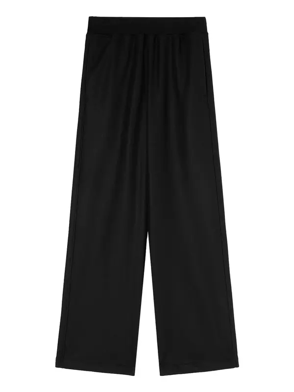 JIL SANDER Wide-leg Track Pants - Black