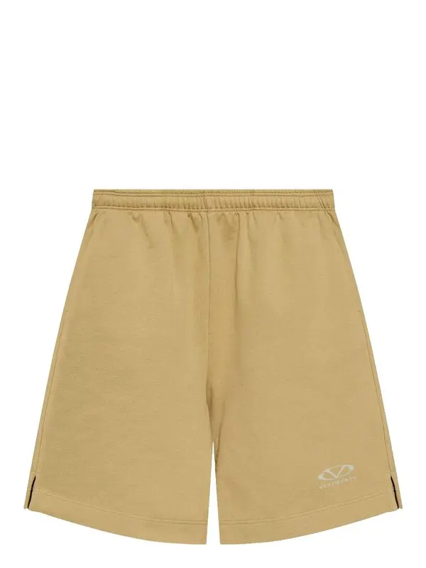 Vetements Logo-print Shorts - Neutrals