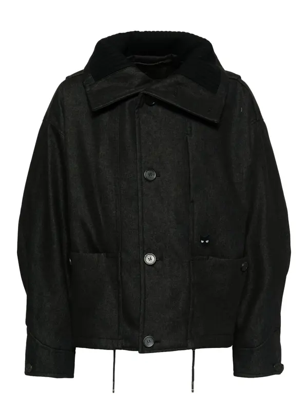 SONGZIO Panther Denimlike Jacket - Black