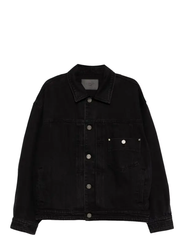 SONGZIO Paint Denim Jacket - Black
