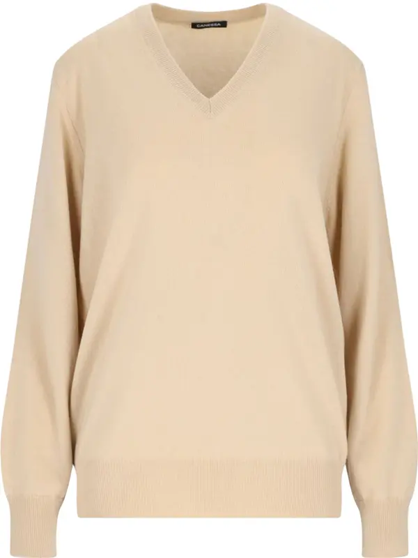 CANESSA Cashmere Sweater - Neutrals