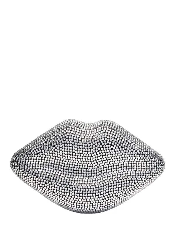 SIMONMILLER Lip Clutch Bag - Silver