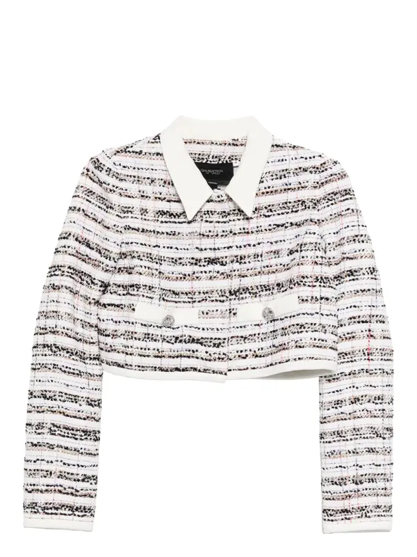 Giambattista Valli Tweed Jacket - White