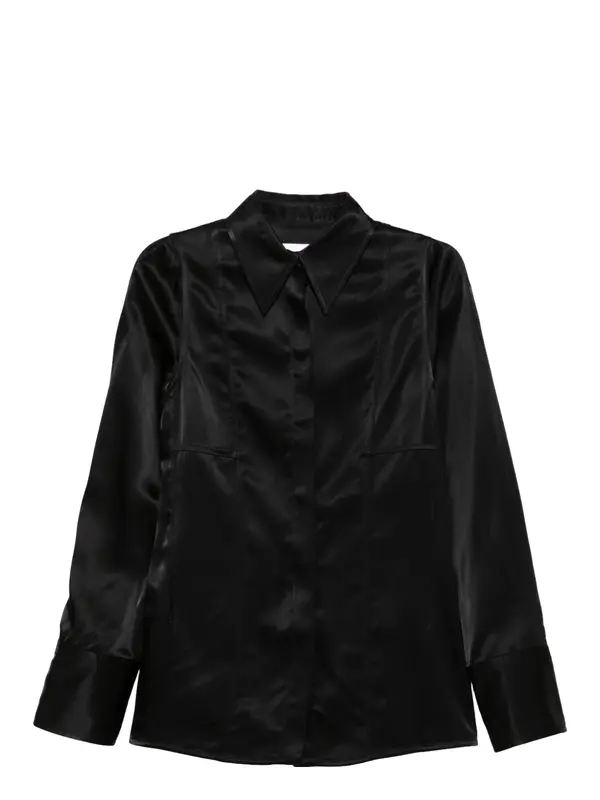 JIL SANDER Long-sleeved Shirt - Black