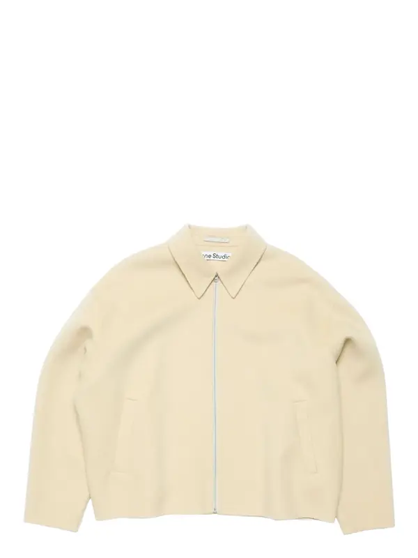 Acne Studios Wool Zip-up Jacket - Neutrals