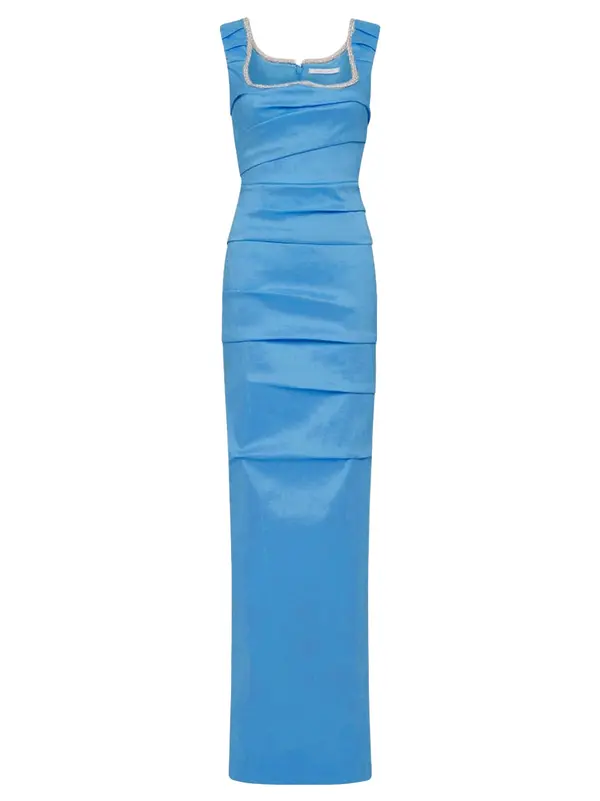 Rachel Gilbert Onyx Gown - Blue