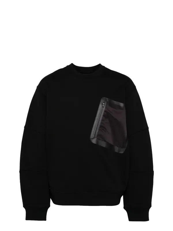 CROQUIS Pocket Sweatshirt - Black