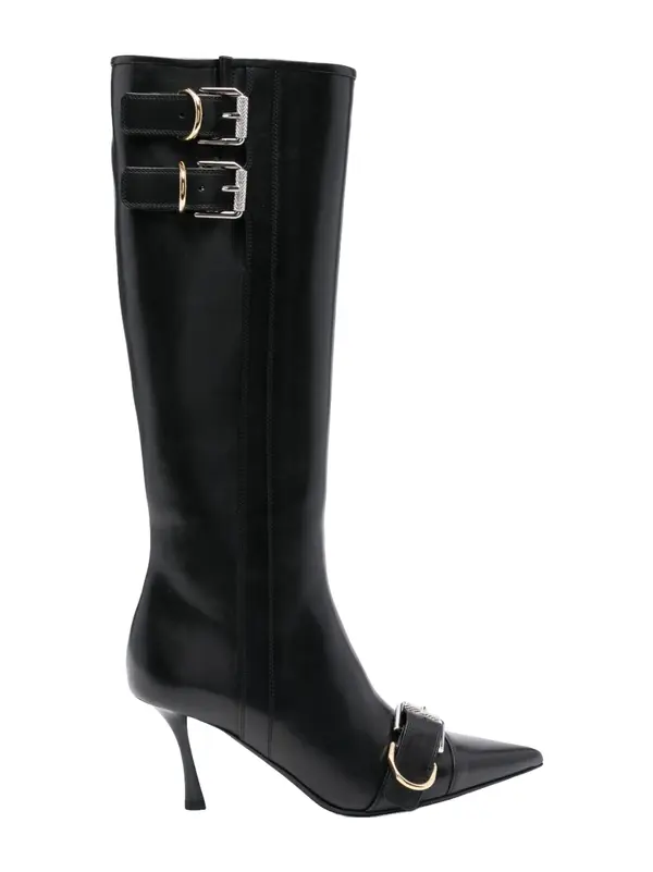 Givenchy 75mm Voyou Knee-high Boots - Black