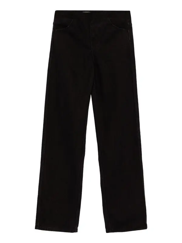 Christopher Esber Deconstruct Straight Jeans - Black