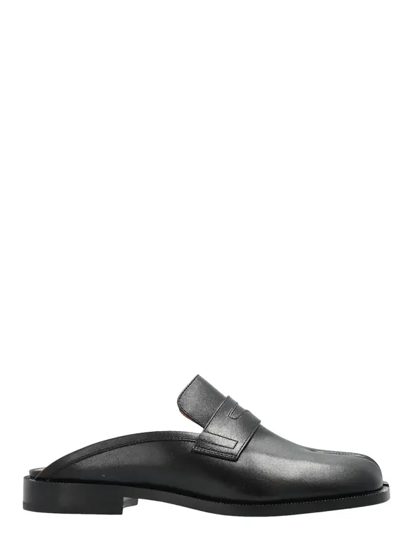 MAISON MARGIELA Tabi City Leather Mules - Black