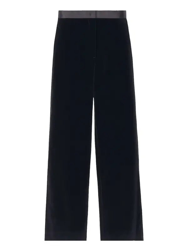 Fabiana Filippi Velvet Trousers - Black