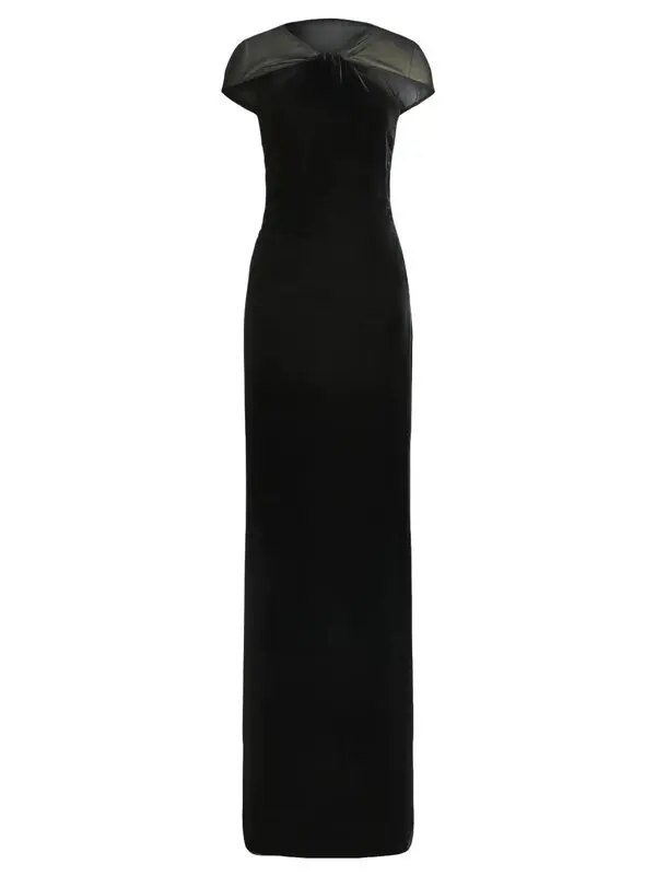 Ralph Lauren Velvet Gown - Black