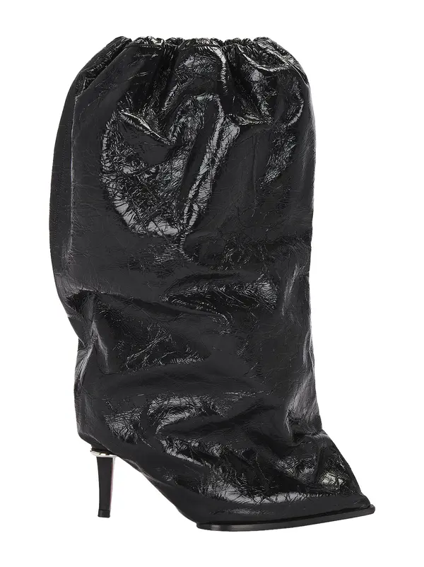 Alexander McQueen Bag Boots - Black