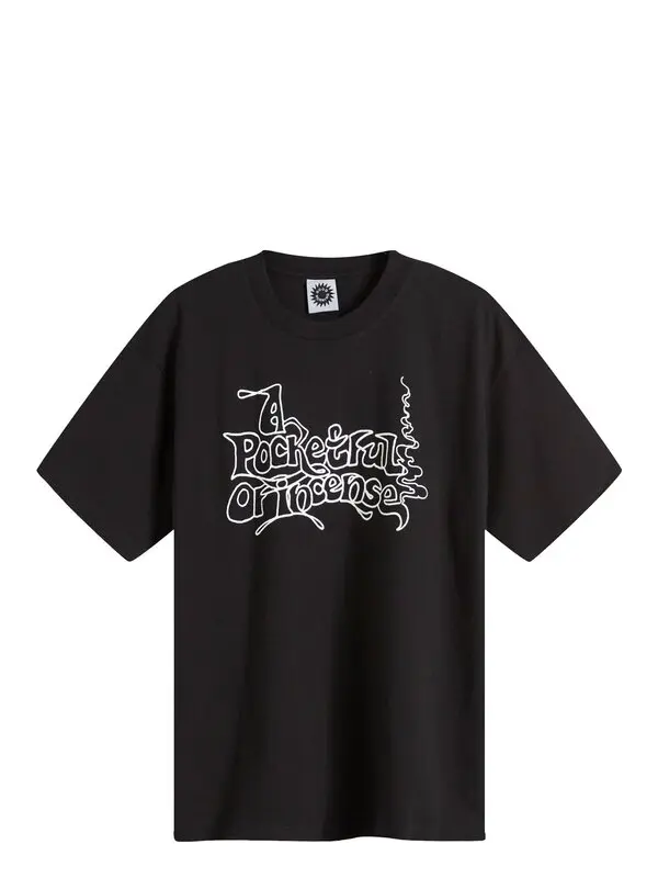 GOOD MORNING TAPES A Pocket Full Of Incense T-shirt - Black