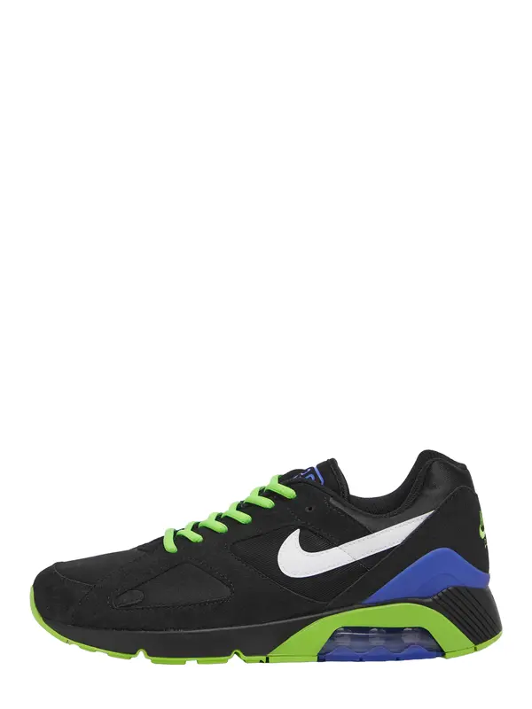Nike 180 Qs Sneakers - Black/white/green