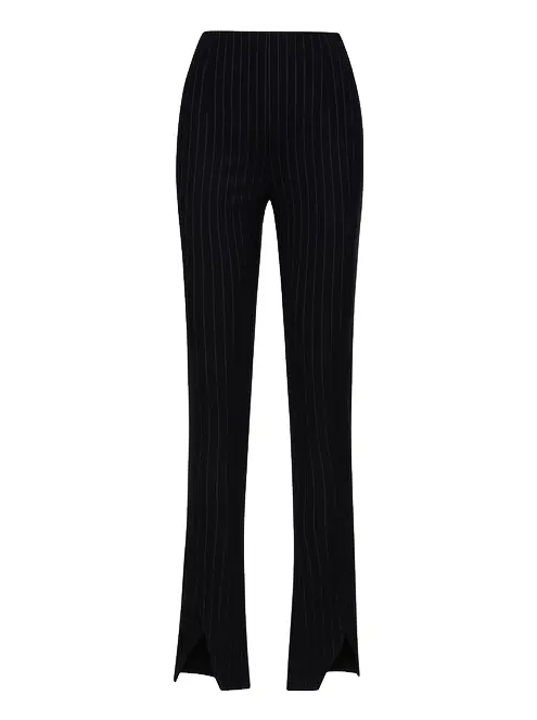 Oscar De La Renta Pinstriped Trousers - Stripe