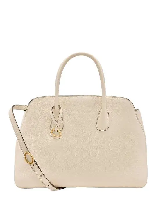 Oscar De La Renta The Ivy Handbag - Natural