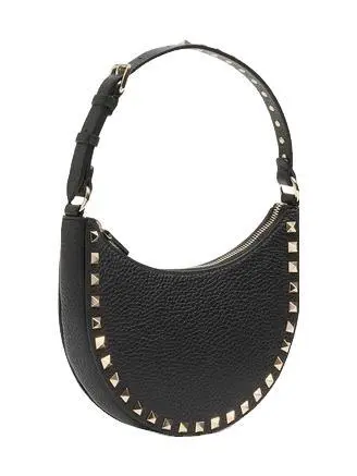 Valentino Garavani Rockstud Mini Hobo Bag - Black
