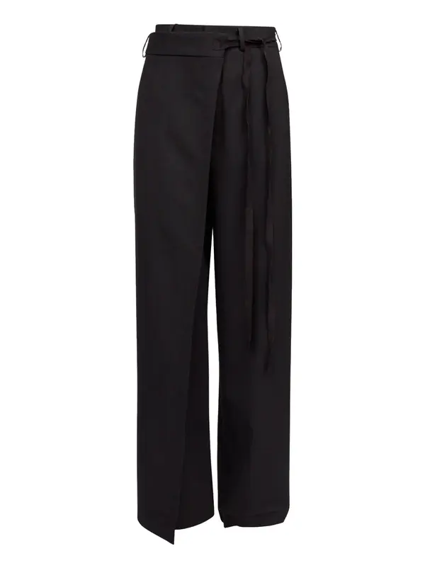 MAISON MARGIELA Flared Trousers - Black