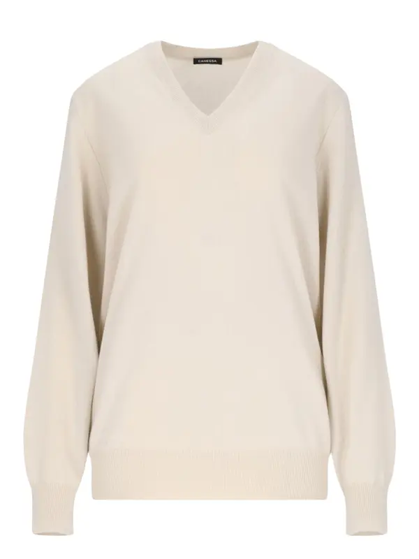 CANESSA Cashmere Sweater - Neutrals