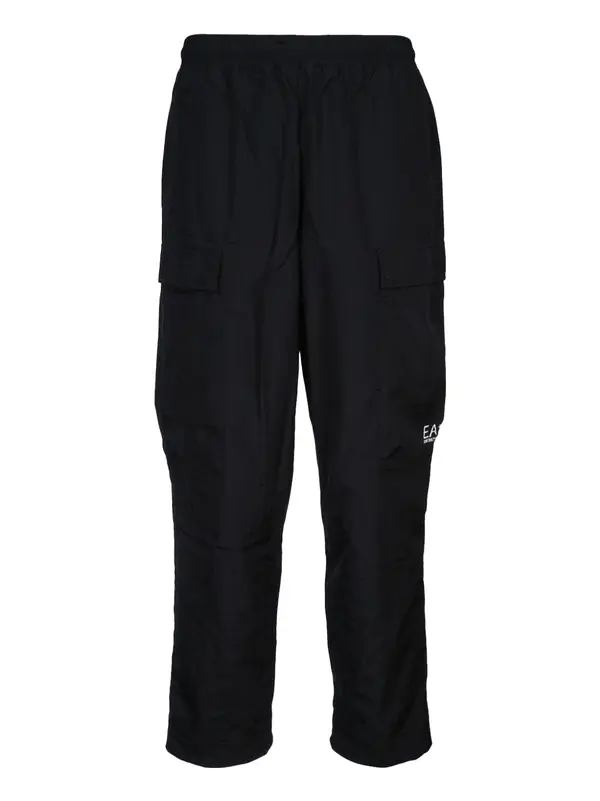 EA7 Cargo Track Pants - Black