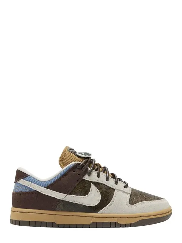 Nike Dunk Low Love And Peace Sneakers - Brown/cream/blue