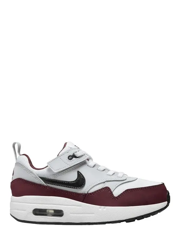 Nike Air Max 1 Easyon Black - White/dark Team Red Heather/pure Platinum