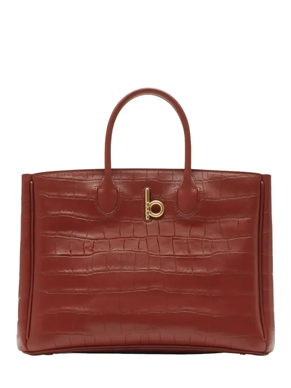 Burberry Small Rocking Horse Tote Bag - Red