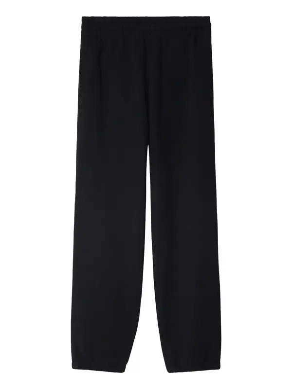 Burberry Check Label Track Pants - Black