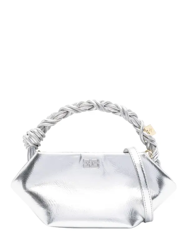 GANNI Bou Mini Bag - Silver